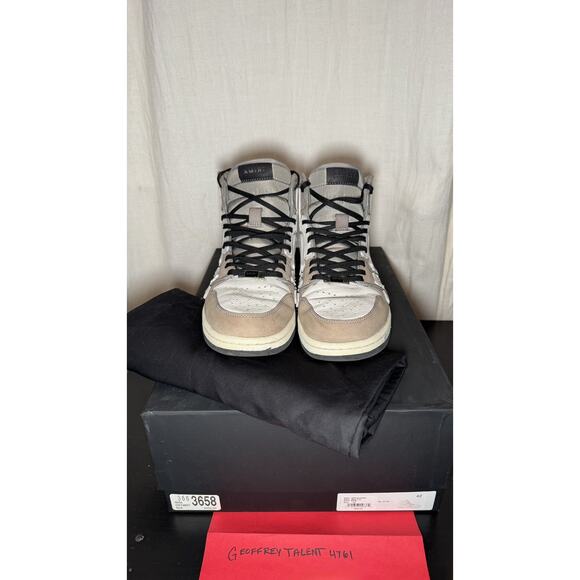 AMIRI | Shoes | Amiri Skeleton High Slate Grey Size 9 Us | Poshmark
